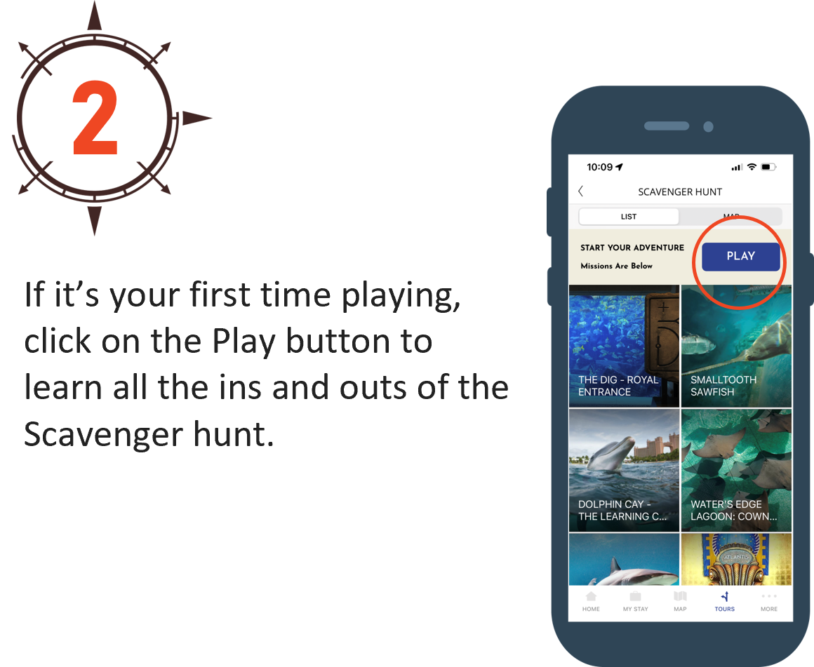 Atlantis Scavenger Hunt