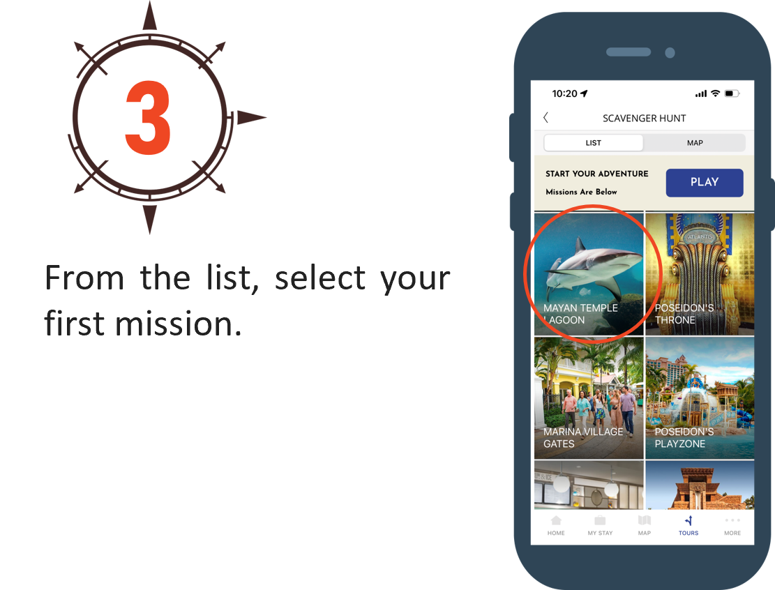 Atlantis Scavenger Hunt