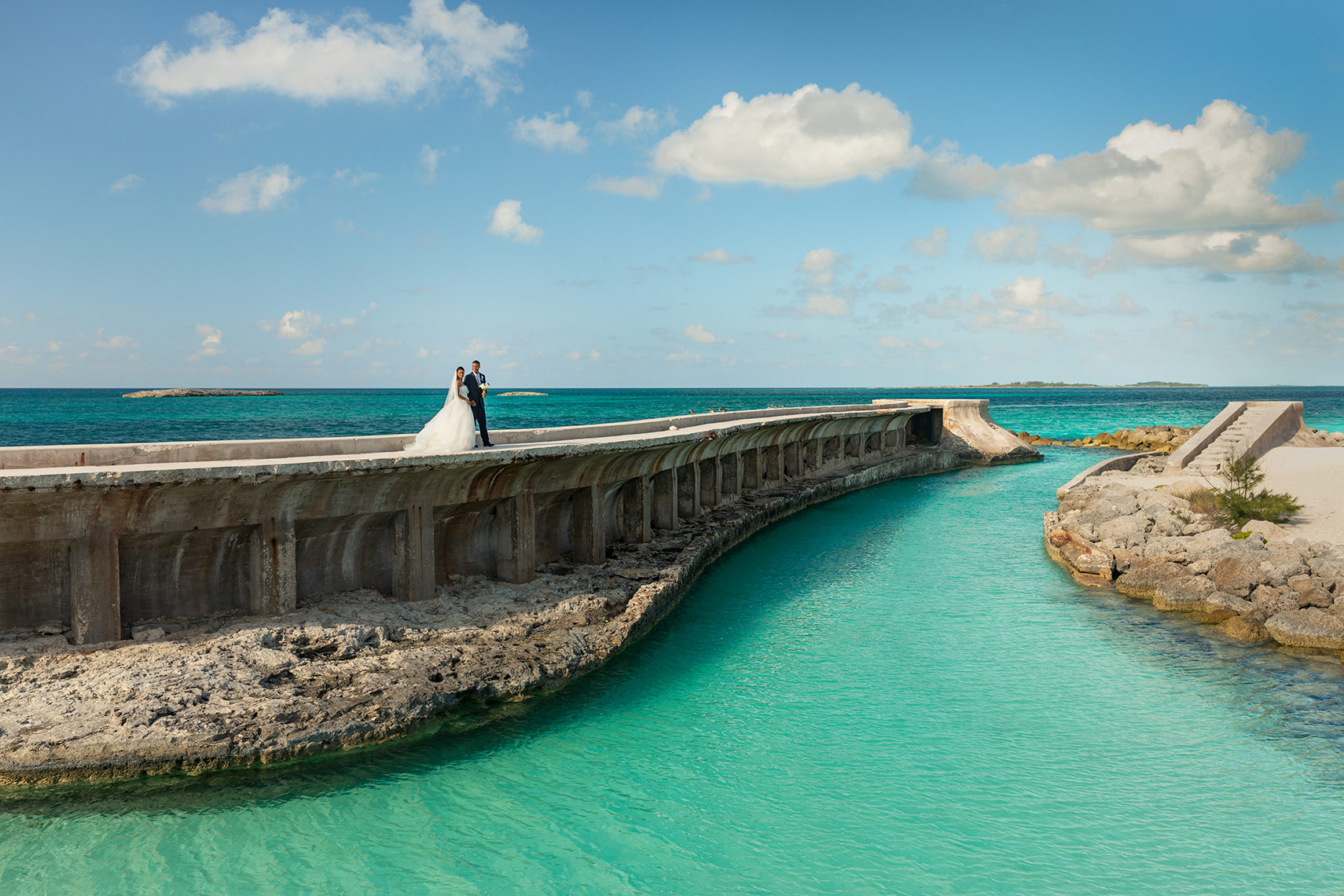 Ocean Steps | Bahamas Wedding Venue | Atlantis Bahamas