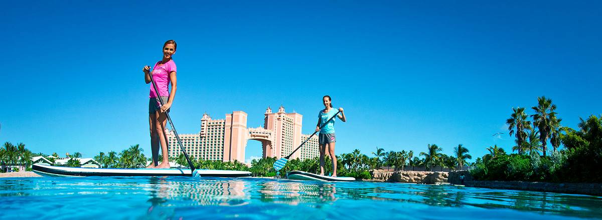 Paddleboard with Dolphins | Stand Up Paddleboard | Atlantis Bahamas